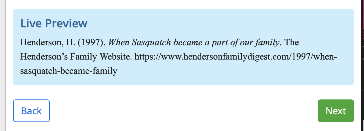 Updated Reference Wizard for APA 7th Edition (Online) – PERRLA