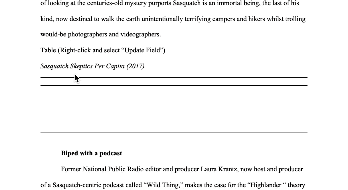 Inserting a Table (Add-in) – PERRLA